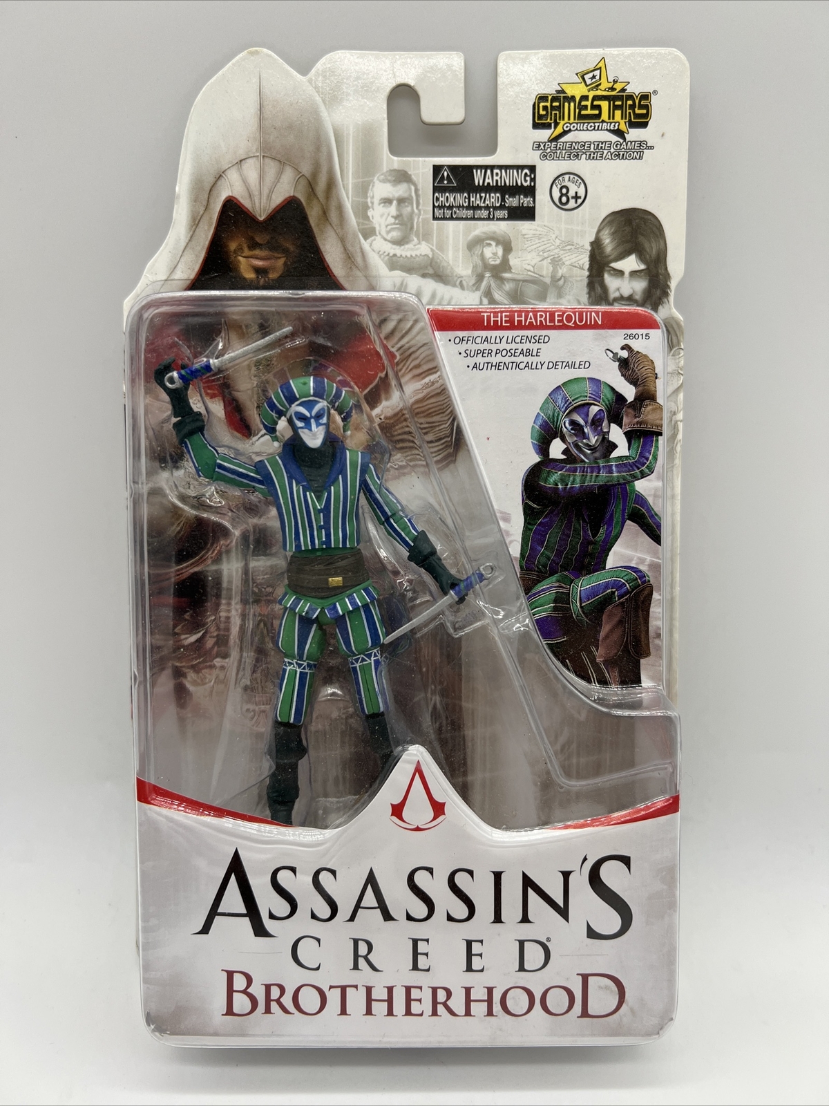 Unimax+The+Harlequin+Assassins+Creed+-+Brotherhood+Action+Figure for ...