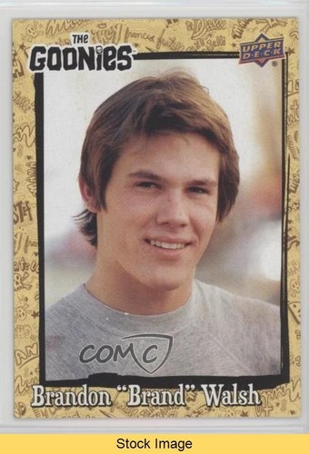 2024 Upper Deck The Goonies Characters Gold /499 Brandon Brand Walsh ...