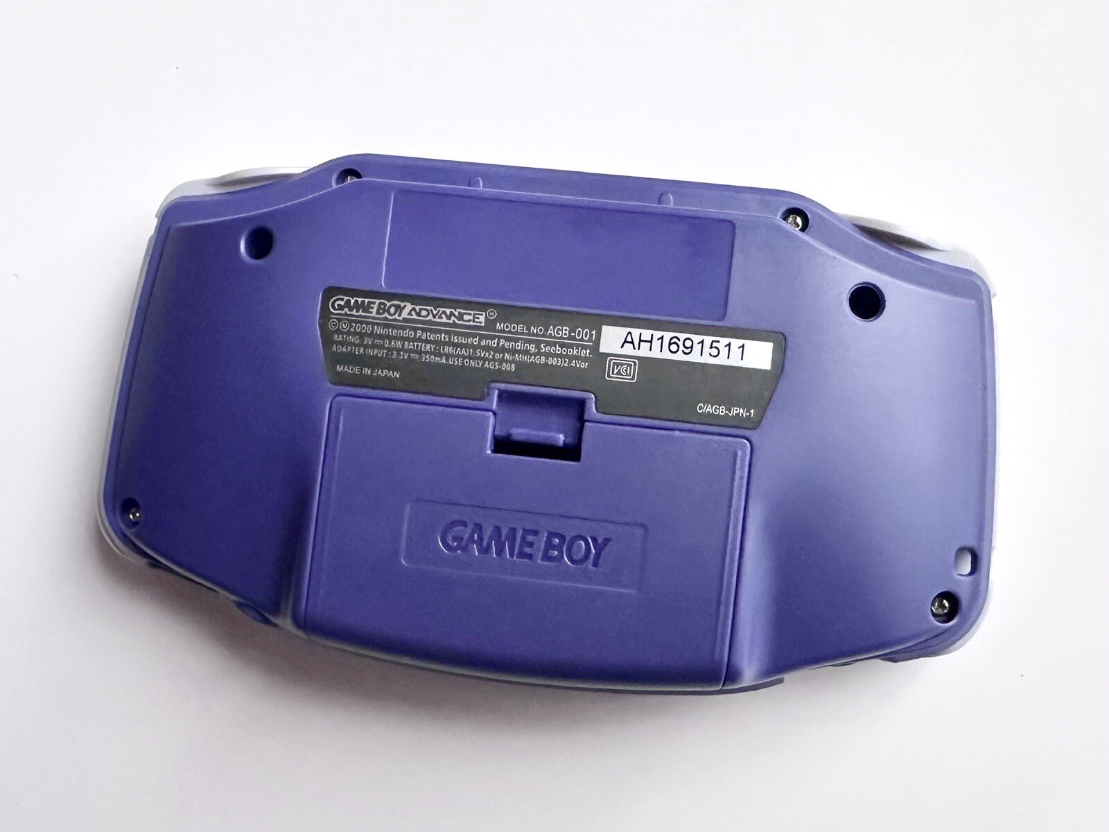 BOXED BACKLIT PURPLE GRAPE NINTENDO GAMEBOY ADVANCE IPS BACKLIGHT GAME ...