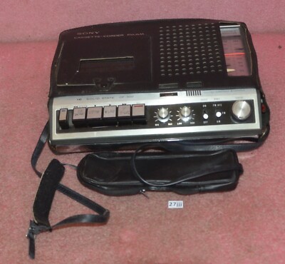 Vintage Sony Radio Cassette recorder FM/AM Model CF-300___PLEASE READ ...