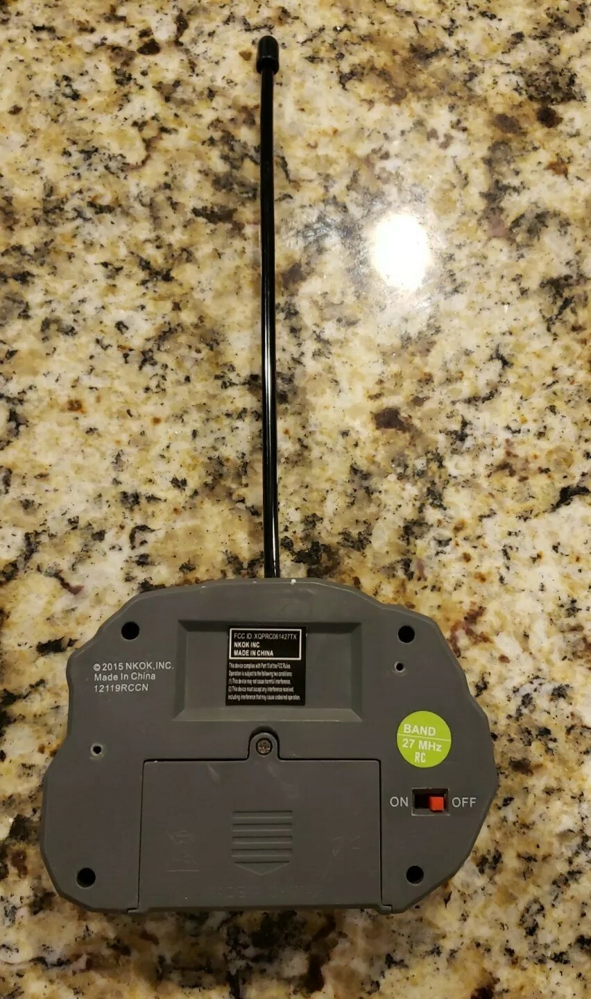 NKOK Wow World RC Dinosaur Replacement Remote 12119RCCN 27 MHz Remote ...