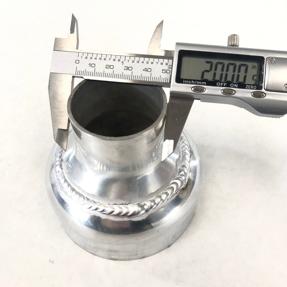 Universal Reducer 4" O.D. to 2" O.D., 3.5" Length, made of Aluminum | eBay