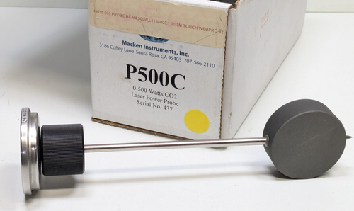 MACKEN INSTRUMENTS P500C CO2 LASER POWER PROBE 0-500 Watts | eBay