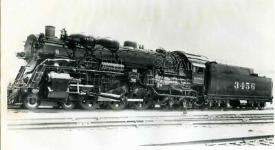 9GG611 AT&SF PHOTO 1920s SANTA FE RAILROAD 4-6-4 LOCOMOTIVE #3456 | eBay