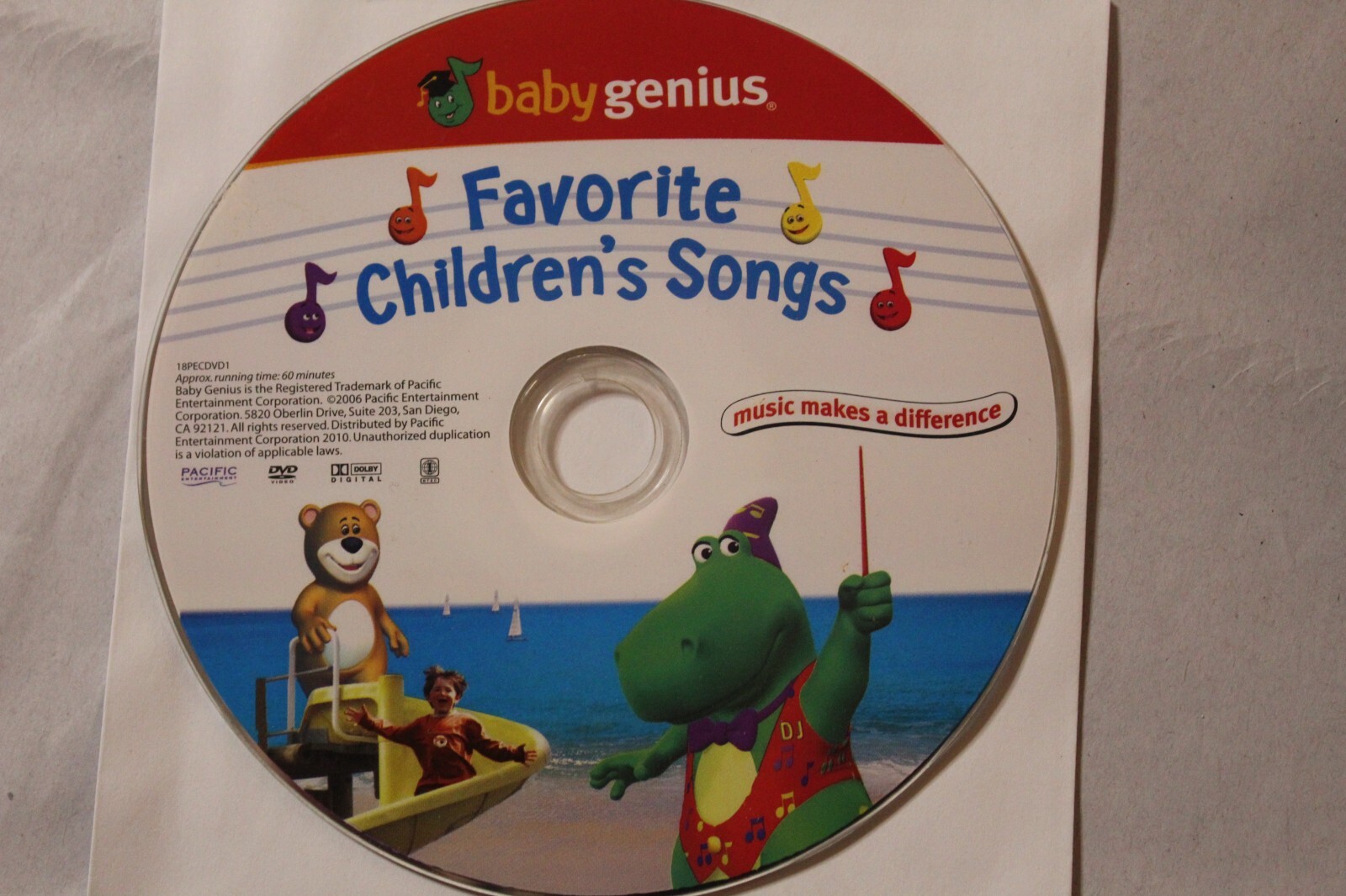 Baby Genius - Favorite Childrens Songs (DVD, 2010) 853076002290| eBay
