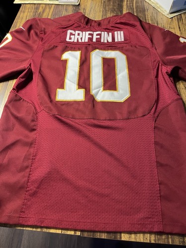 NFL Washington Redskins #10 Robert Griffith III Jersey Mens Burgundy ...