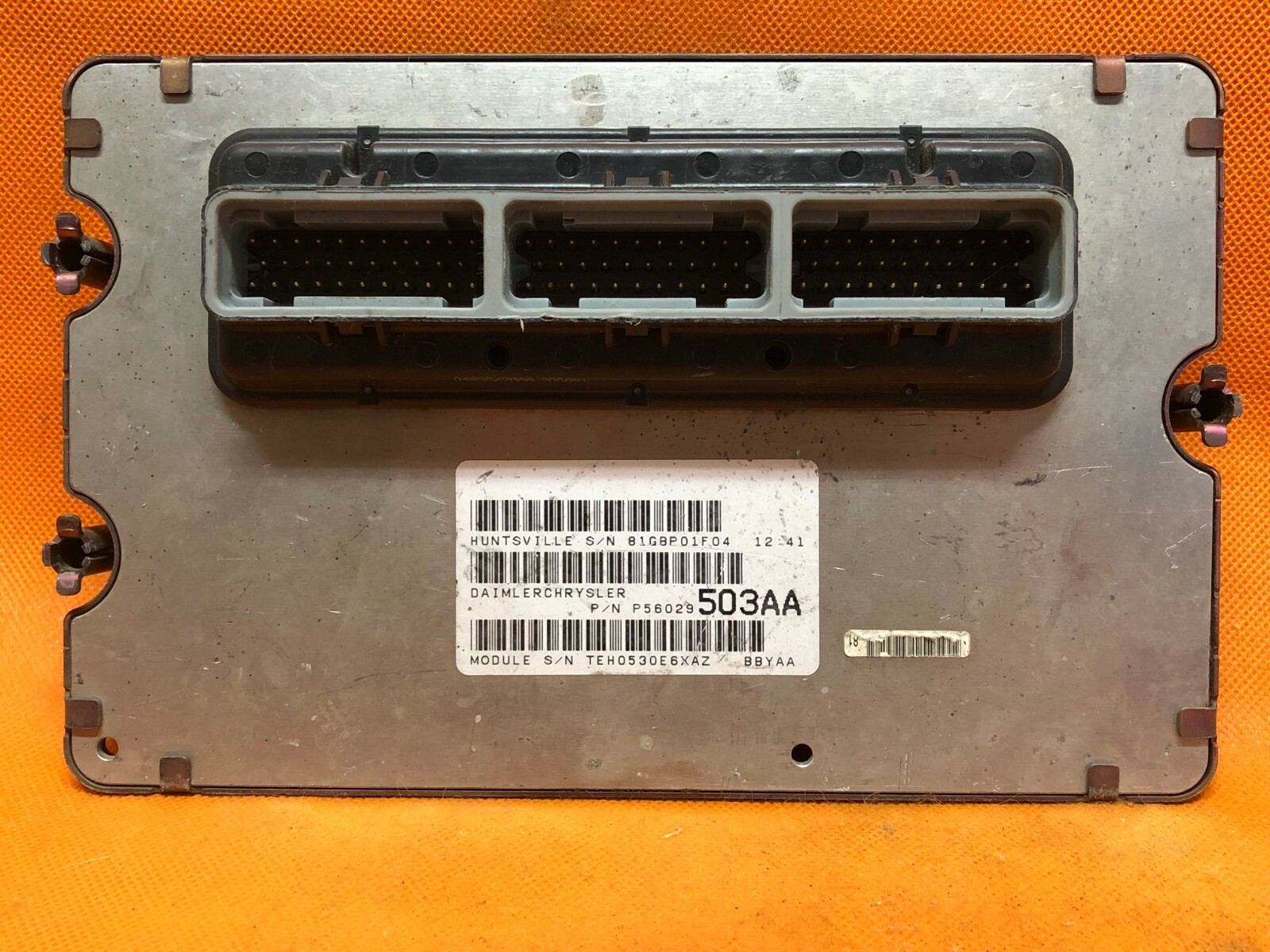 VIN REFLASHED NO SKIM PLUG & PLAY 03 DODGE RAM VAN 5.2 PCM ECM ...