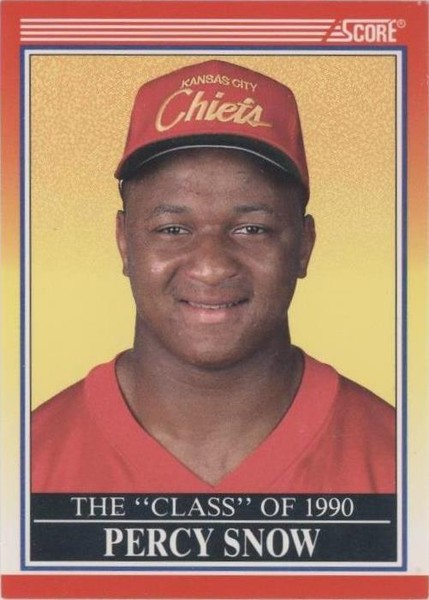 1990 Score - #606 Percy Snow (RC) for sale online | eBay