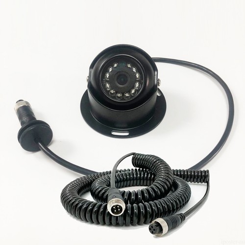 Caravan 4 PIN Dome Rear View Reversing Camera 12 IR Night Vision+5m ...