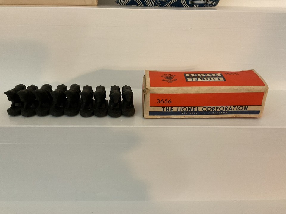 LIONEL POSTWAR 3656 CATTLE IN OB & LIONEL PRINTING KIT | eBay