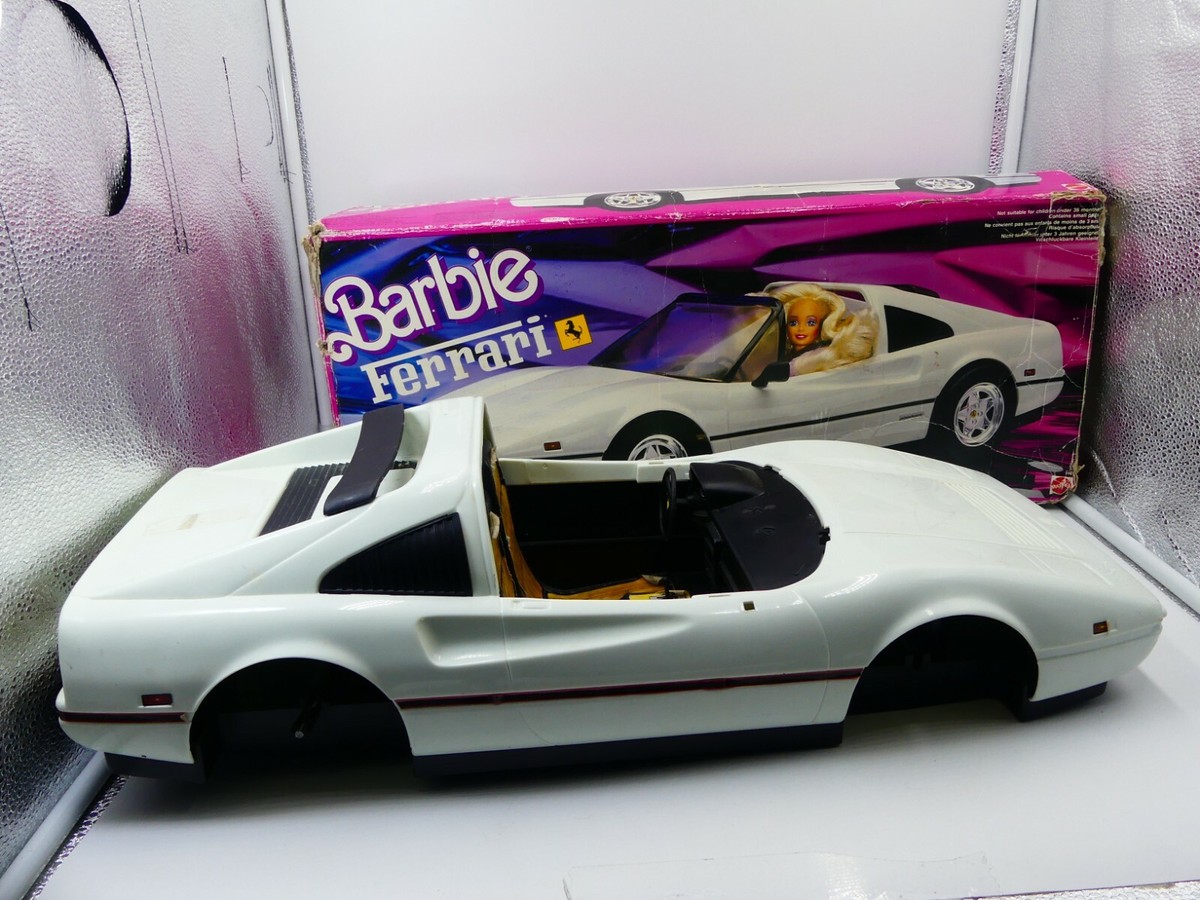 Mattel Barbie Vehicle 1987 Barbie Ferrari Convertible Car Vehicle ...
