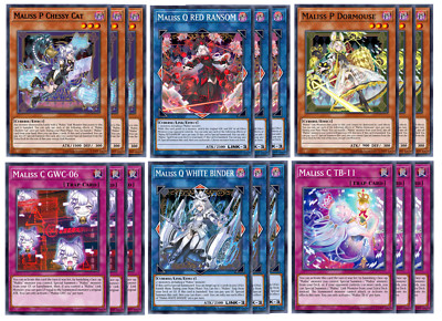 Maliss Deck Core 18 Cards Bundle CRBR Crossover Breakers 1st Ed YuGiOh ...