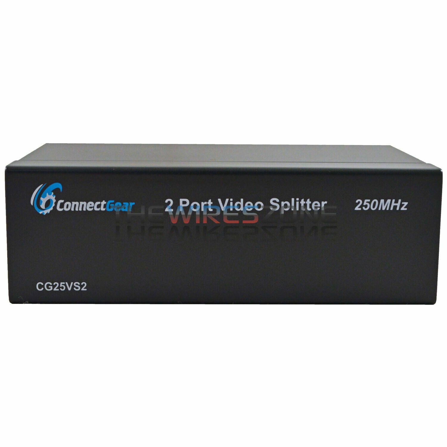 SVGA VGA Splitter 2 Port 1 in 2 out Amplifier Box 250MHz, 1 Video into ...