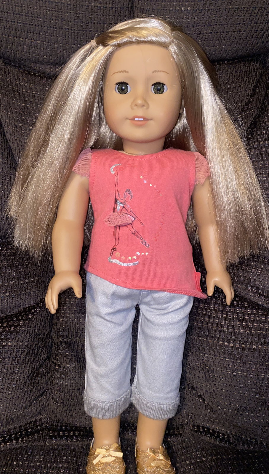 American Girl Isabelle 2014 Girl of The Year Doll In Meet Outfit Hair ...