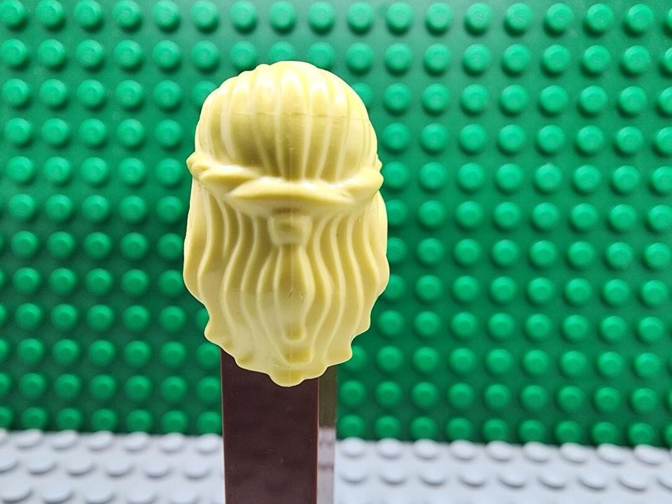 Lego 1x Minifig Hair Female Mid-Length with Braid Around Side 59363 NEW ...