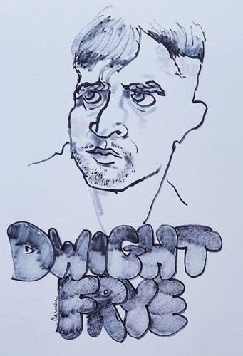 Original art drawing Dwight Frye The Bride of Frankenstein 1935 horror ...