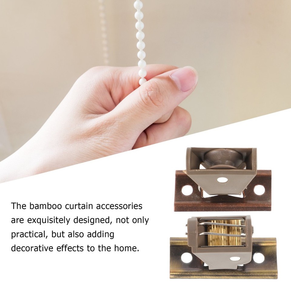 Cord Lock Pulley Set For Bamboo Blind Roller Shade Curtain Window ...