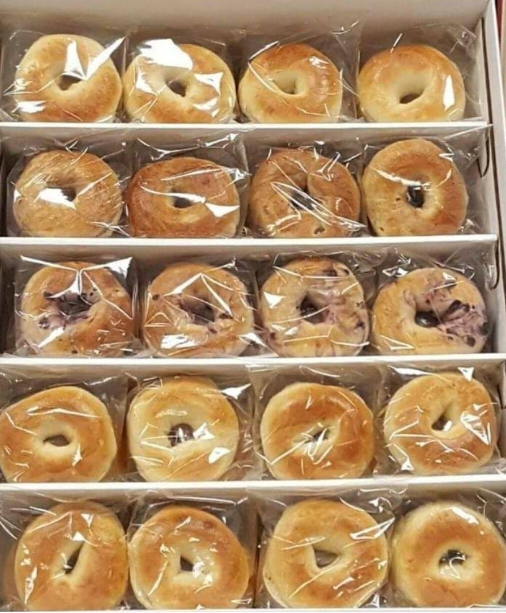 Extended Shelf Life BAGELS 40/4z individually wrapped boiled Bagels. | eBay