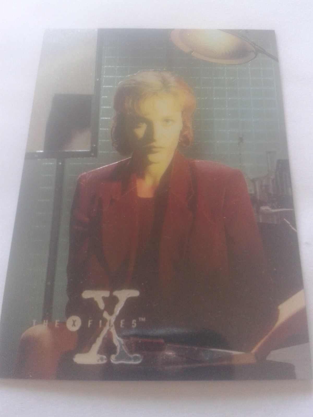 X-Files - 1995 - Topps Finest Chromium Card - #X4 of 4 (1:18 packs) | eBay