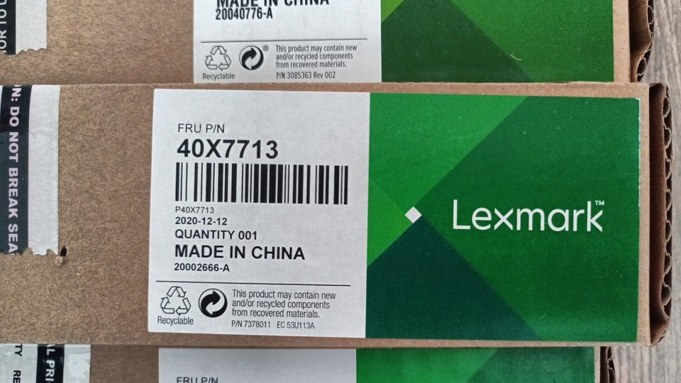 8 GENUINE LEXMARK 40X7713 SEPARATION ROLLERS | eBay