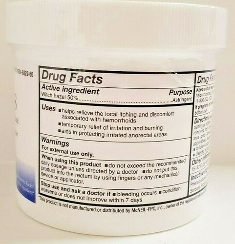 Medi Pads Hemorrhoidal Pads with Witch Hazel (Compare to Tucks) 100ct ...