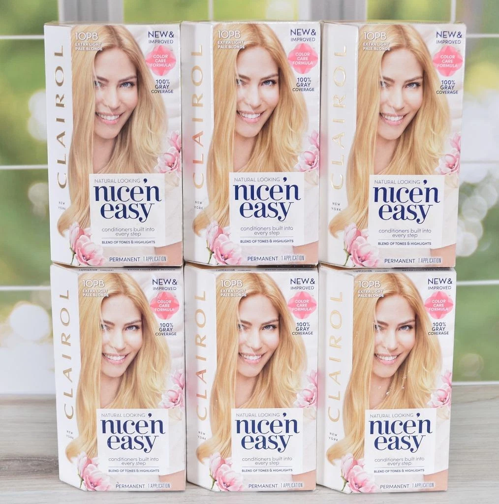 Platinum Blonde Hair Dye Box