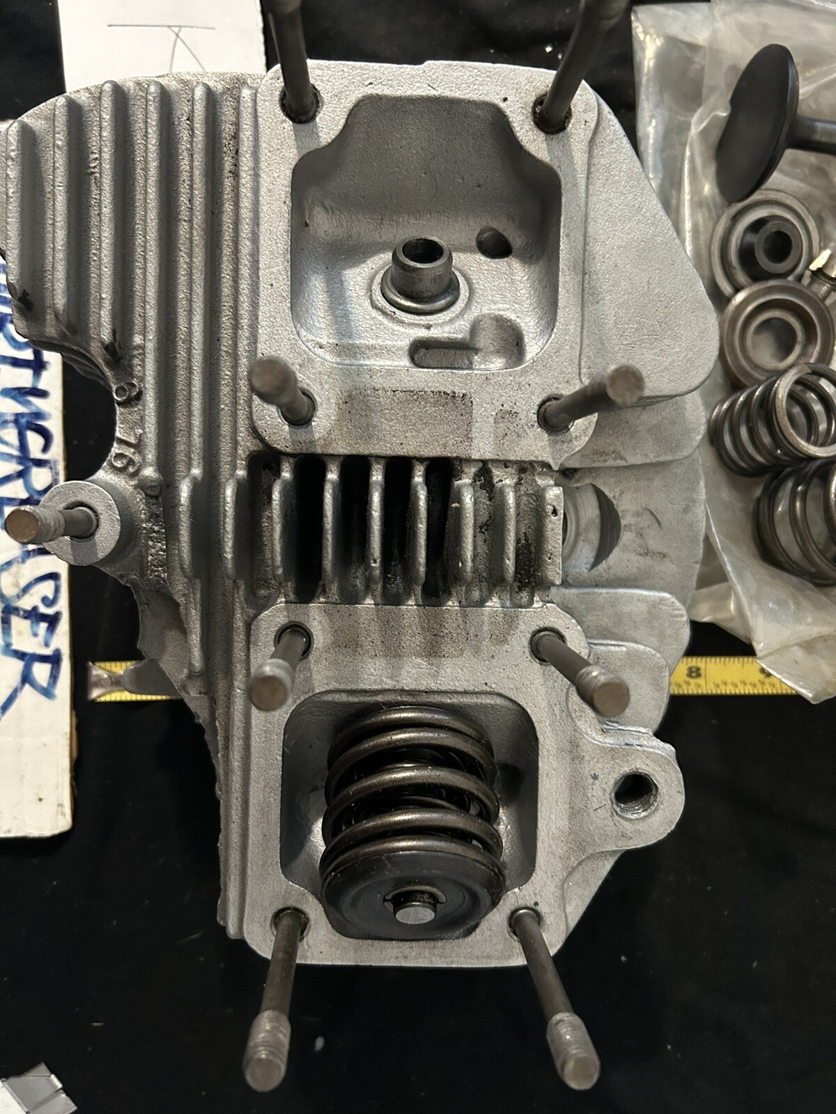 Harley-Davidson Shovelhead Front Cylinder Head FL FLH FX FXE Shovel ...