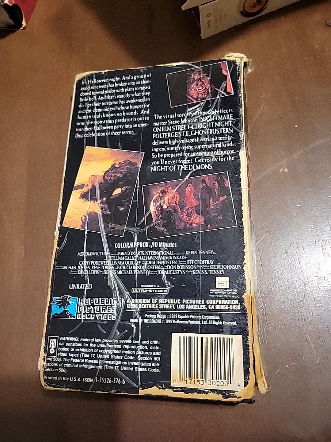 Night of the Demons (VHS, 1998, Unrated Version) for sale online | eBay