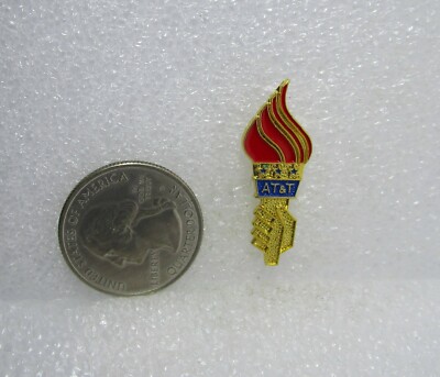 AT&T Olympic Torch Pin | eBay