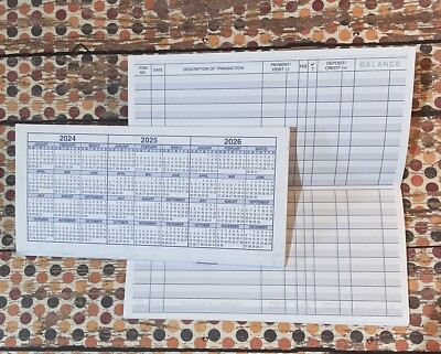 “2024” 1 CHECKBOOK TRANSACTION REGISTER CALENDAR 2024 2025 2026 CHECK ...