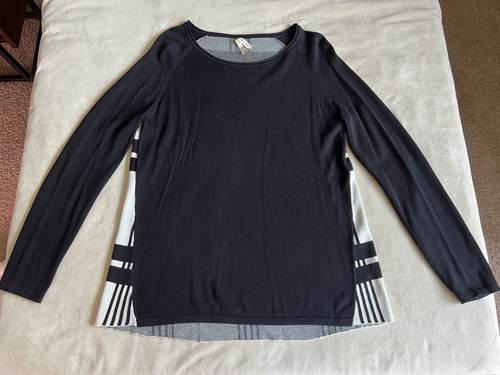 Teeberry & Weave Juliah Plaid Back Pullover, Size M | eBay