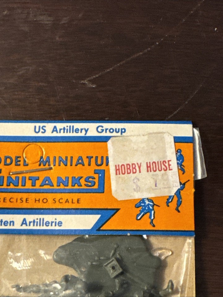 ROCO MINITANKS HO MODEL MINIATURES - Z-141 - US ARTILLERY GROUP - NEW ...
