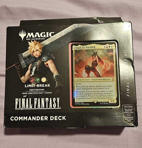🔥 MTG UB Final Fantasy VII Commander Deck - Limit Break - Sealed 🔥 | eBay