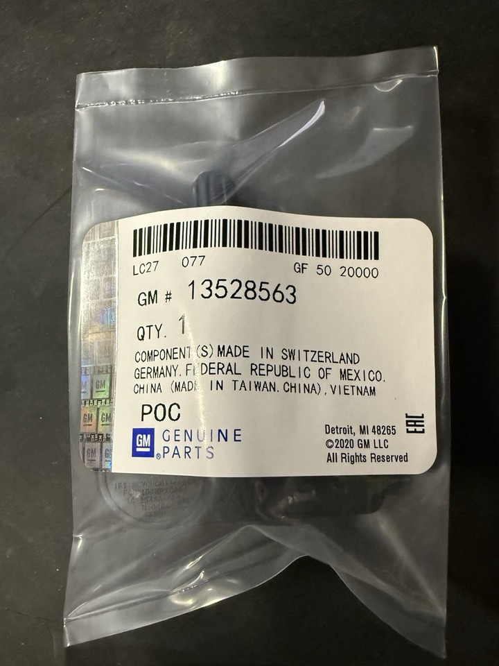 4 GM TIRE PRESSURE SENSORS OEM TPMS 2020-2024 Silverado Sierra 2500 ...