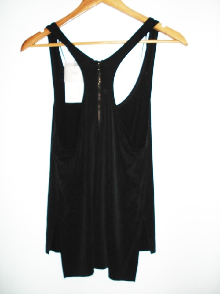 ZARA W&B COLLECTION RACERBACK TANK BACK ZIPPER TOP MEDIUM | eBay