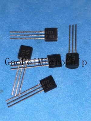 50PCS NEW 2SA733P A733 2SA733 A733P TO-92 PNP Silicon Transistor | eBay