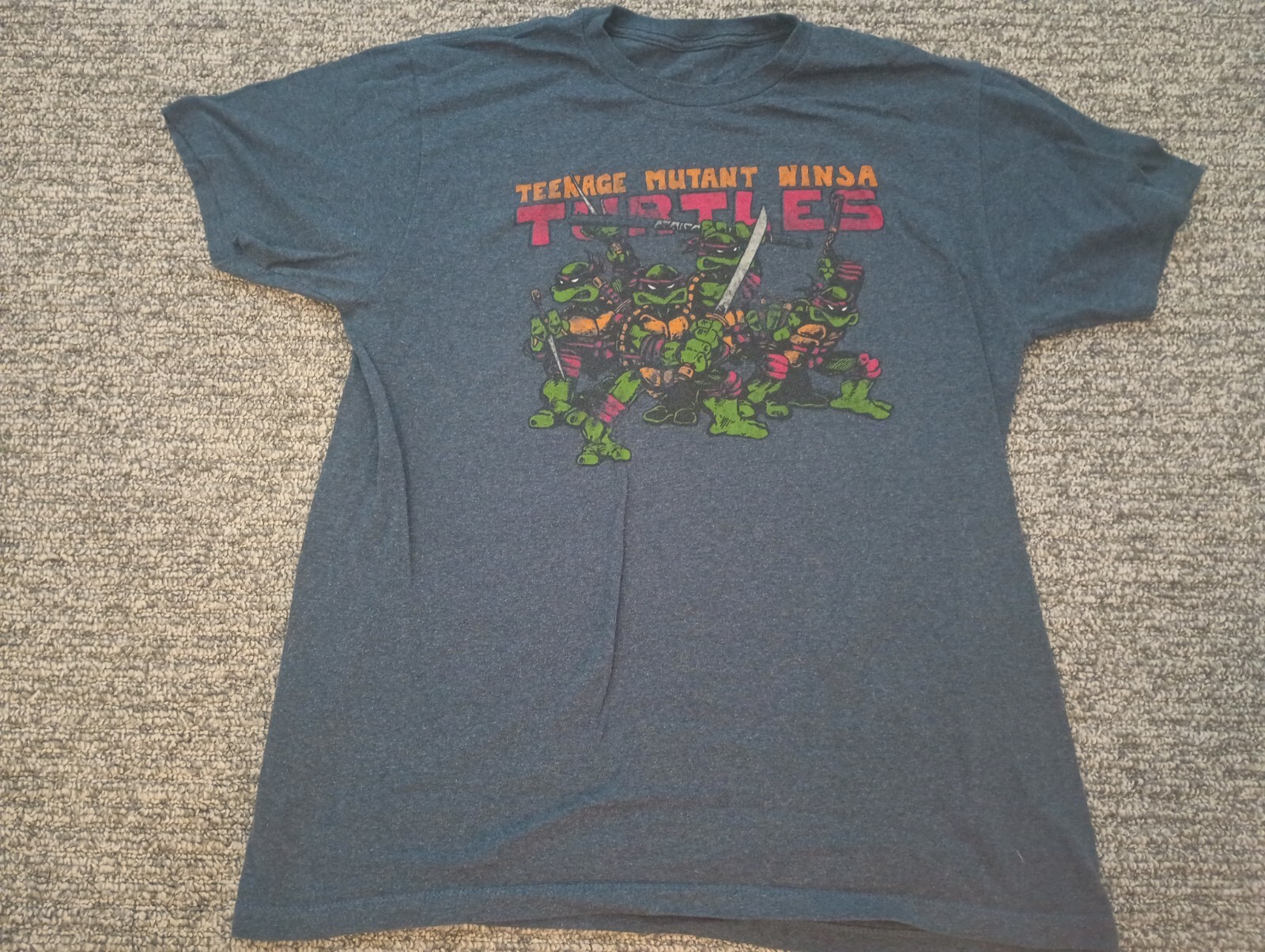 TMNT Retro Teenage Mutant Ninja Turtles Graphic Shirt… - Gem