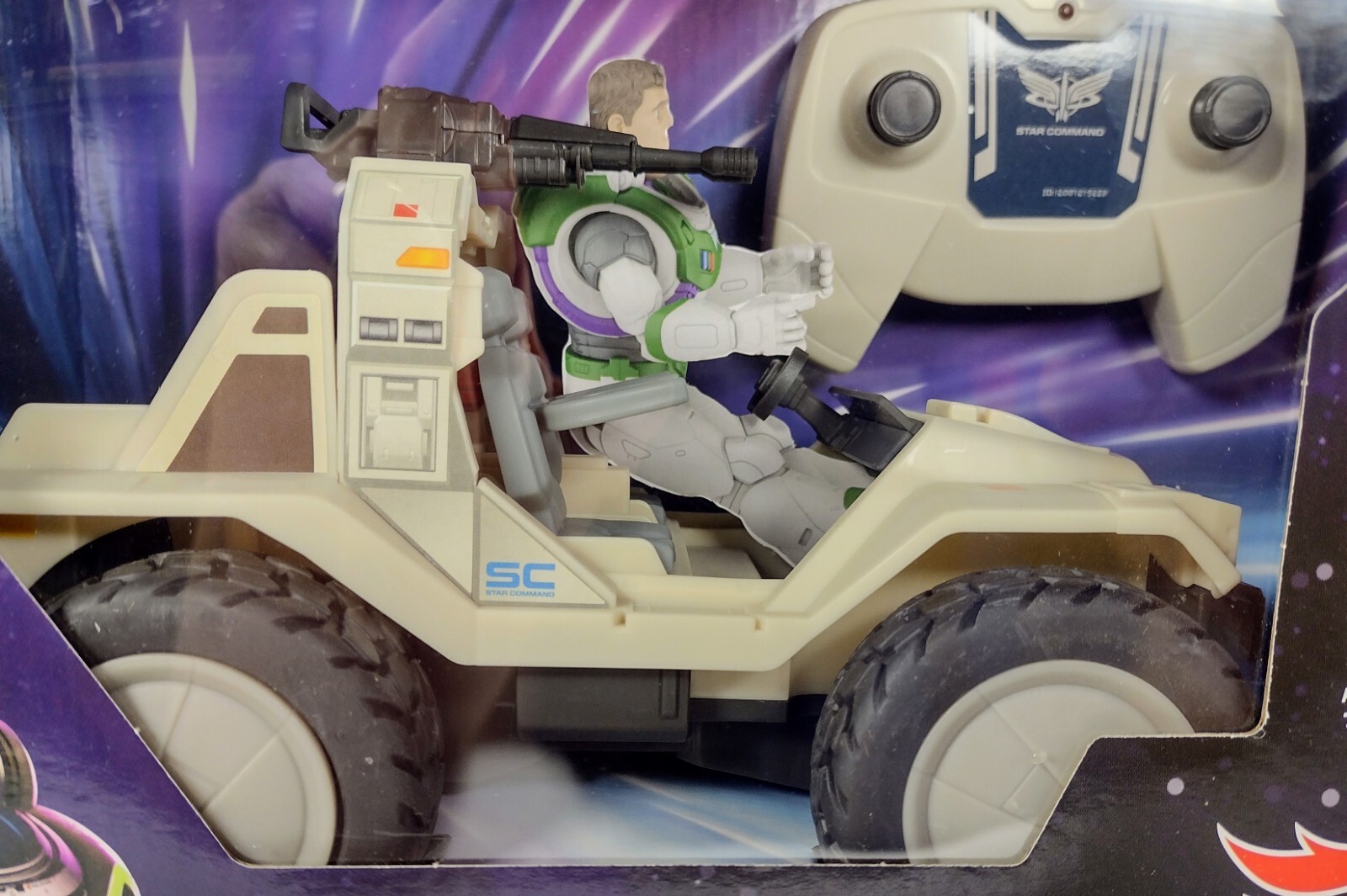 Hotwheels R/C Disney Pixar Lightyear Space Command Remote Control ...