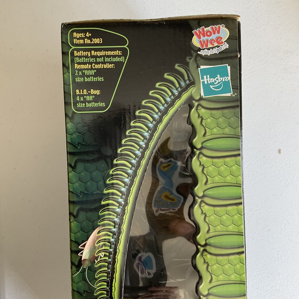BIO Bugs ACCELERAIDER RC Remote Control Robot XA.04-B.I.O. Hasbro Wow ...