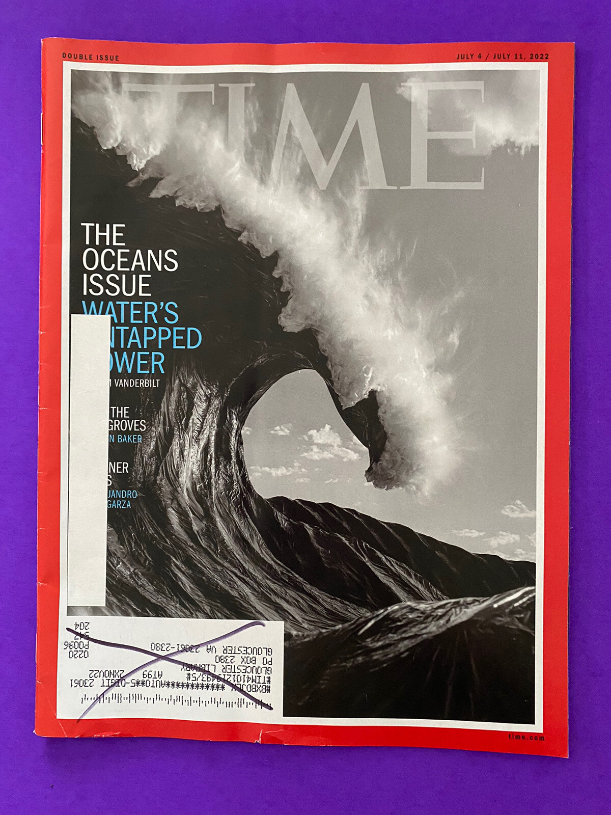 Time Magazine July 4, 11, 2022 The Oceans Issue | eBay