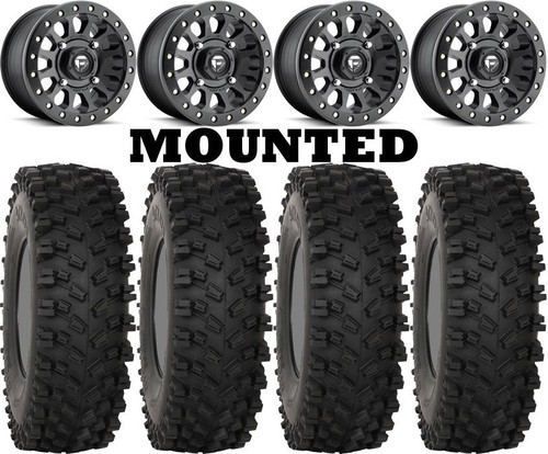 Kit 4 System 3 ATX470 37x10-15 on Fuel Vector Beadlock Matte Black D920 ...