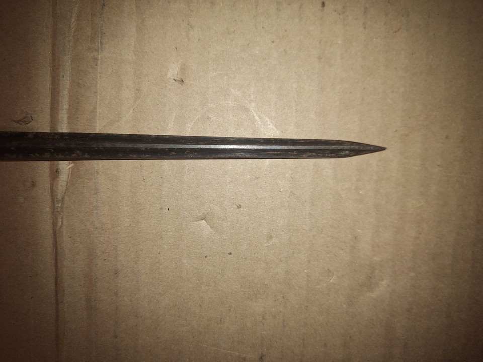 EARLY STYLE Mosin Nagant M44 complete folding spike bayonet w spring ...