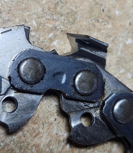 36" Machine sharpened square ground Stihl chain 3/8 114dl .050 gauge ...