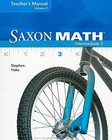 Saxon Math Intermediate 3, Vol. 2, Teacher's manual [ spiral_bound ...