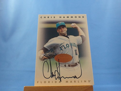 Chris Hammond Leaf Signature Series 1996 Autograph Auto | eBay
