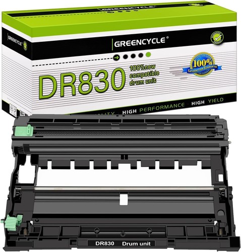 DR830 Drum Unit High Yield Replacement Black for Brother MFC-L2820DW ...