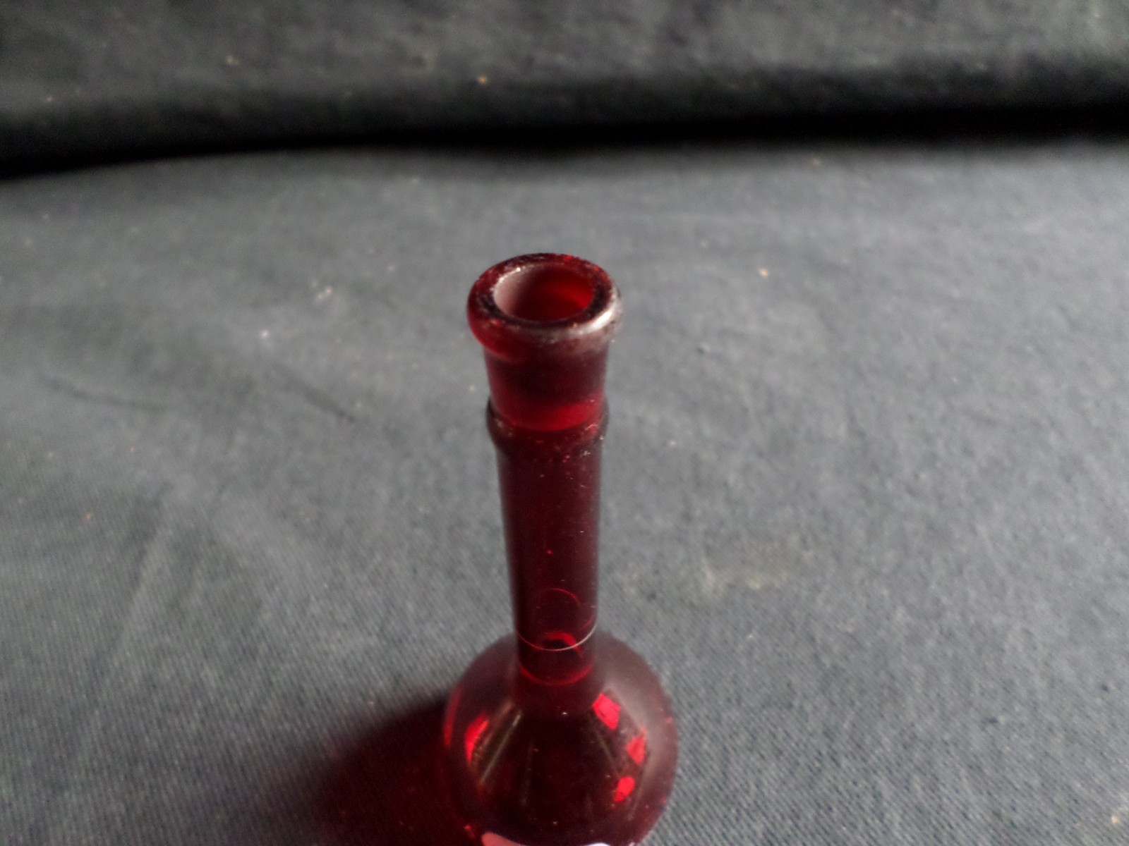 PYREX Glass Red Low Actinic Class A 25mL ±0.02 Volumetric Flask Chipped ...