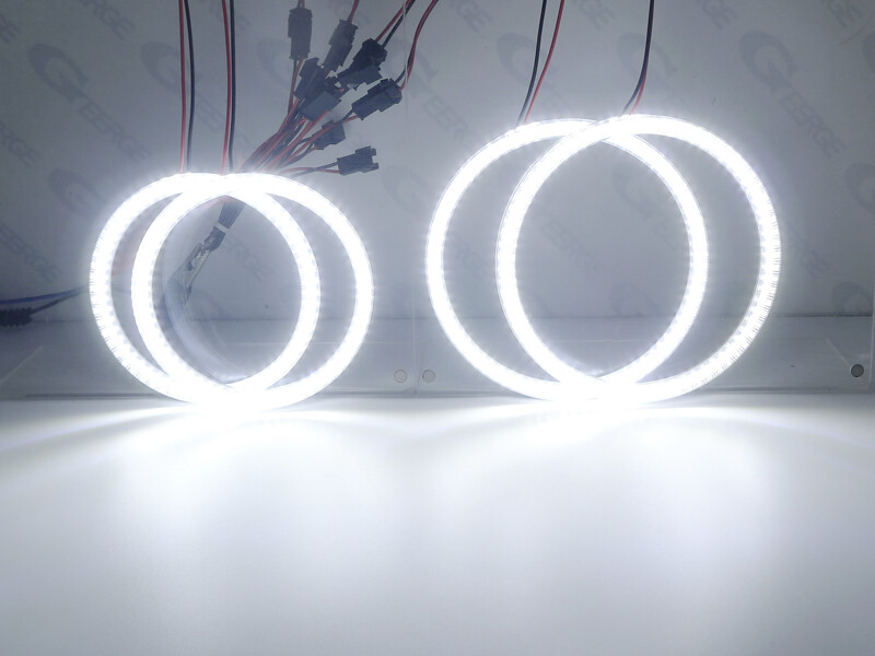 For Volkswagen VW Golf Mk1 Mk2 GTI Ultra Bright LED Angel Eyes Halo ...