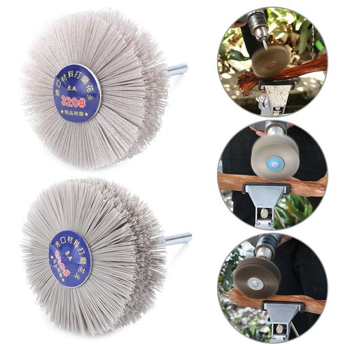 Abrasive Wire Grinding Flower Head Deburring Grinder Nylon Wheel Brush ...