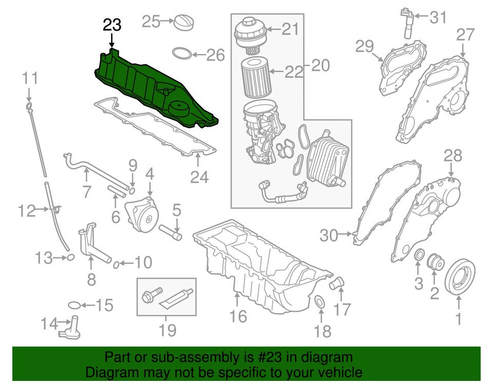 Genuine Volvo Oil Trap 31319643 | eBay